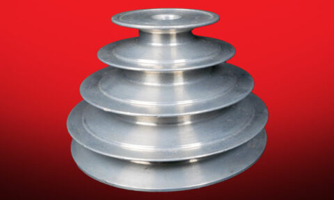 Die Cast Pulleys - A Groove Pulleys - 2 Step Step-Cone Pulleys - 3 Step ...